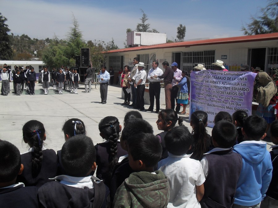 SDSPC entrega obras del Programa “Construyamos Juntos”